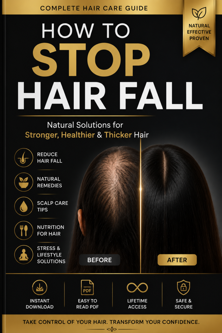 How to Stop Hair Fall eBook - Zentroa.com